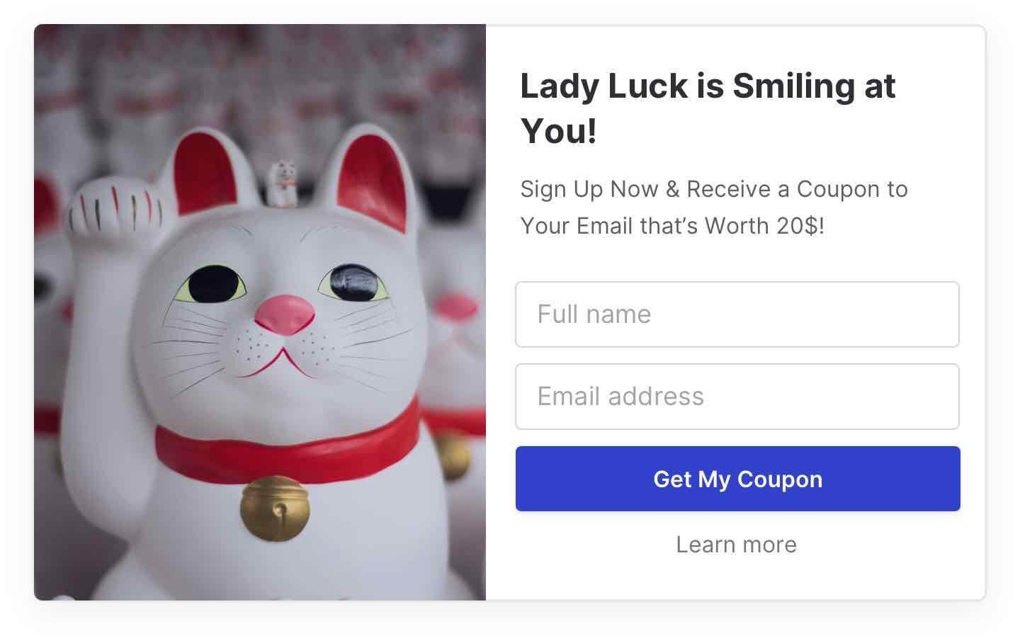 Best Pop-up Design Examples