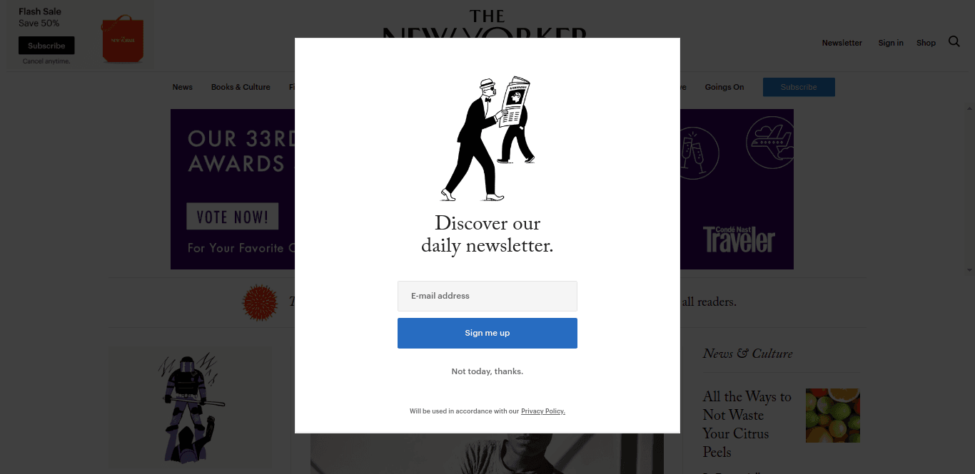 15 Stunning Email Pop-Up Examples You Should Use for Your Website